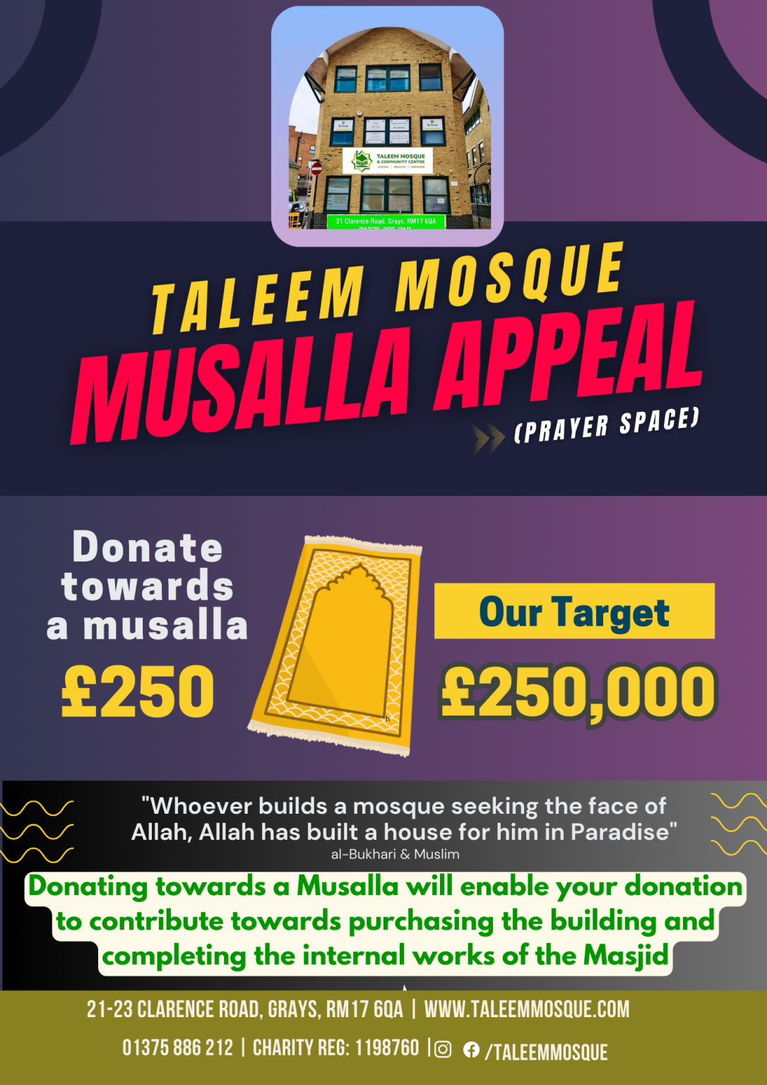 Taleem Mosque – Taleem Mosque & Community Centre
